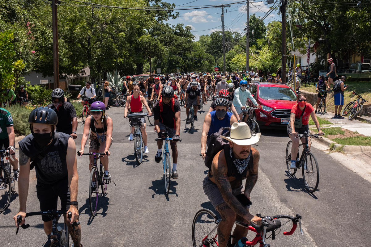 To Keep Austin's Racial Justice Movement In Motion, One Man Got On His ...