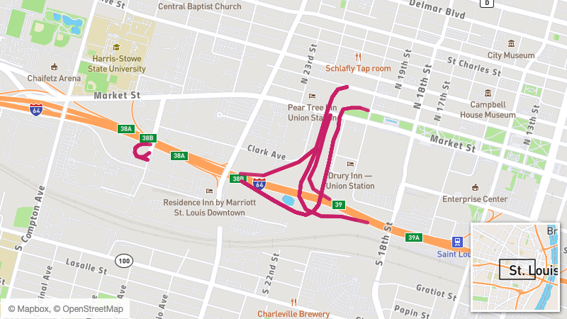 Five I-64 Ramps In St. Louis Shut Down For Construction; I-255 Near ...