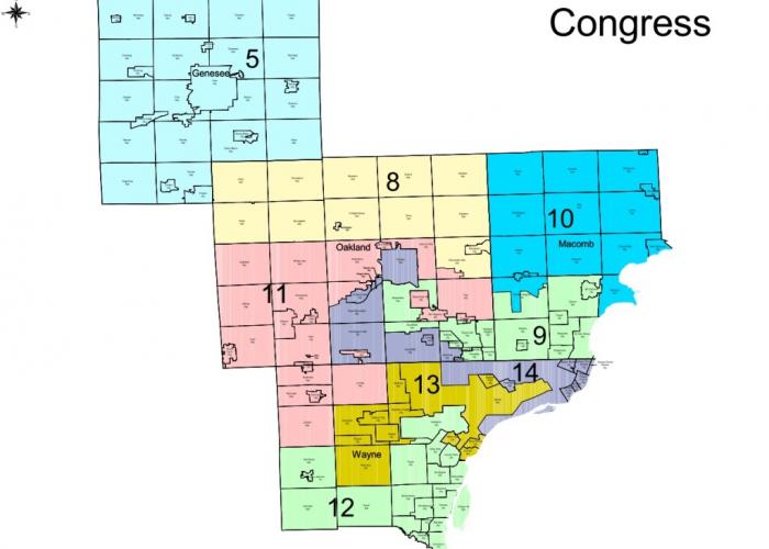 Michigan District Courts Map