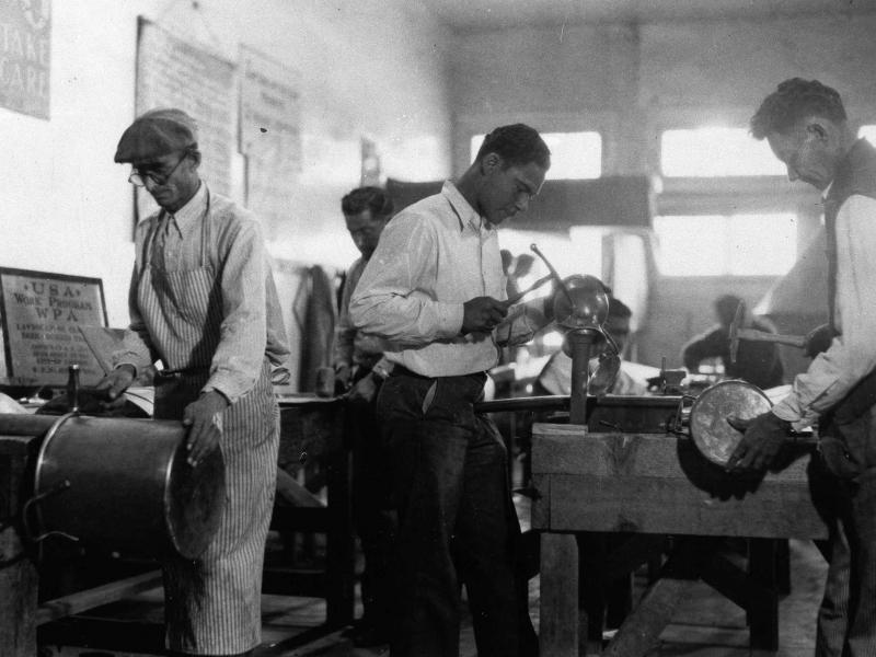 In The 1930s, Works Program Spelled HOPE For Millions Of Jobless ...