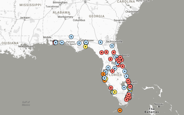 INTERACTIVE MAP: Threats Against Florida Schools Since Shooting At ...