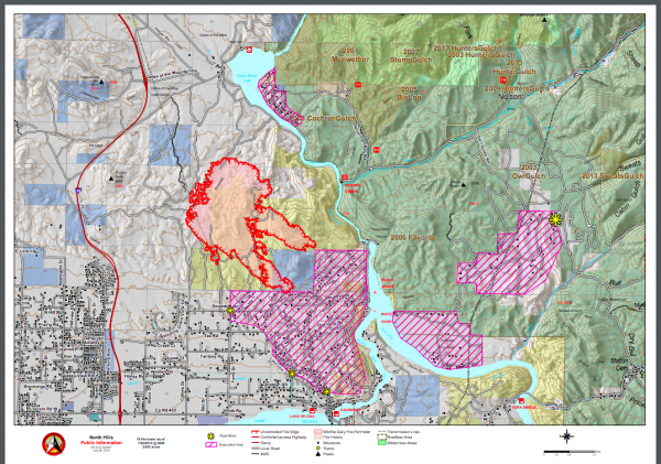State Of Montana Fire Map - United States Map