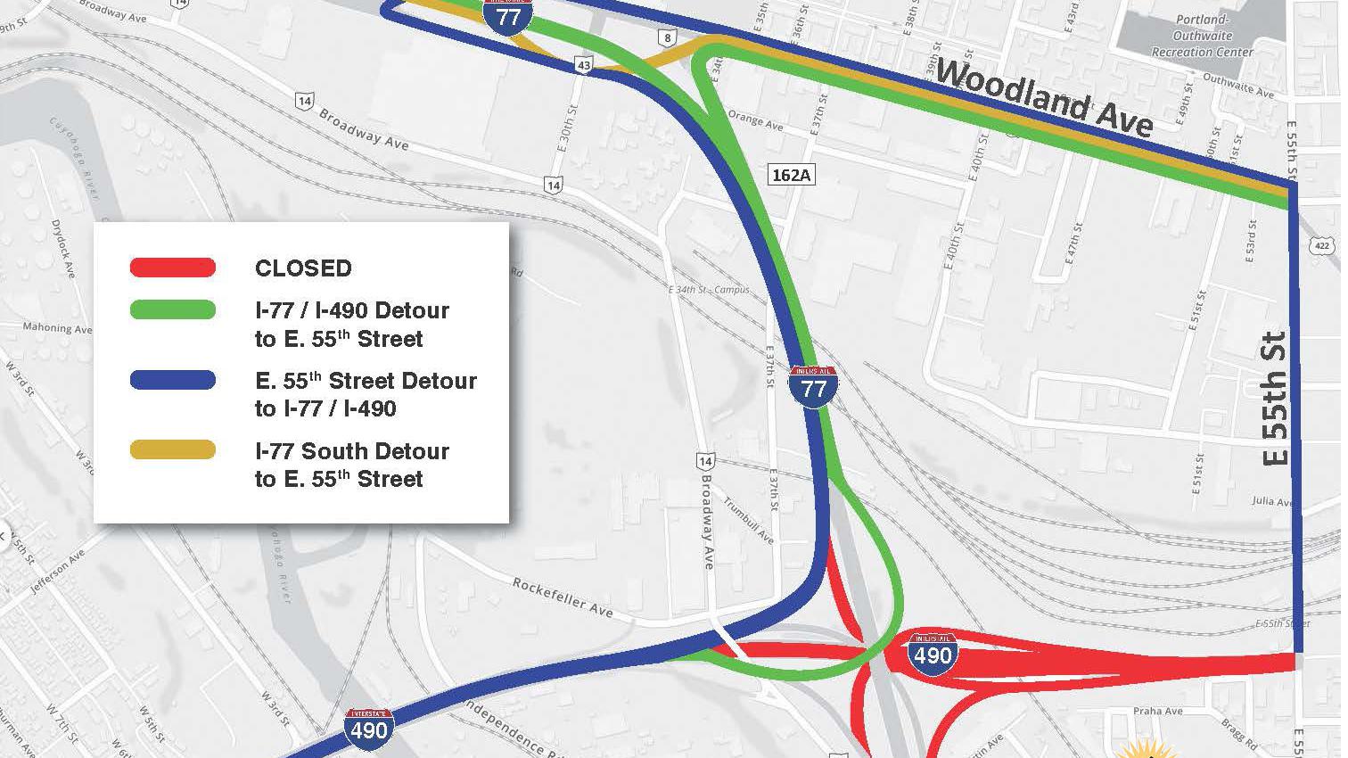 I-490 To Close As Opportunity Corridor Enters Final Phase | WKSU