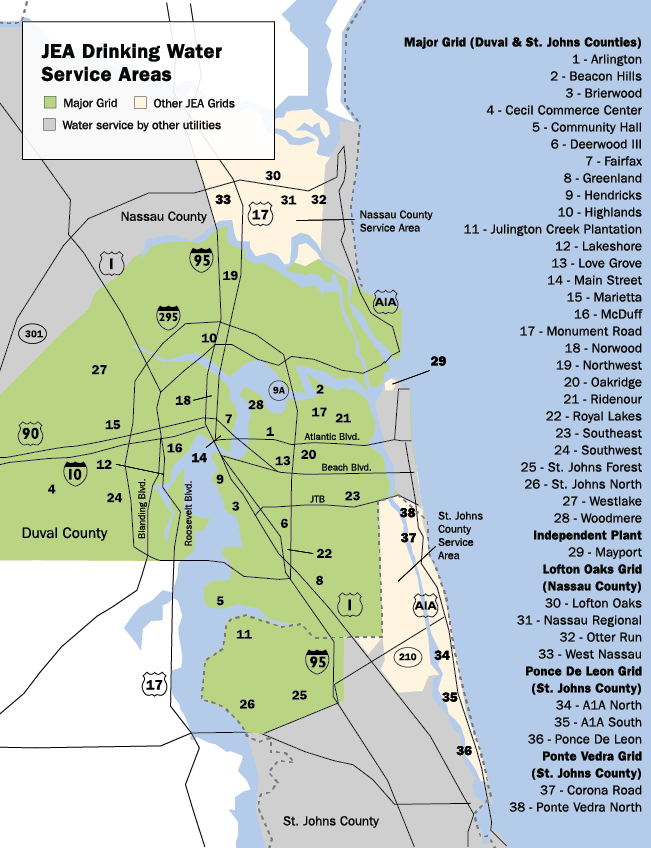 JEA Says It Won’t Sell Assets in St. Johns, Nassau Counties | WJCT NEWS
