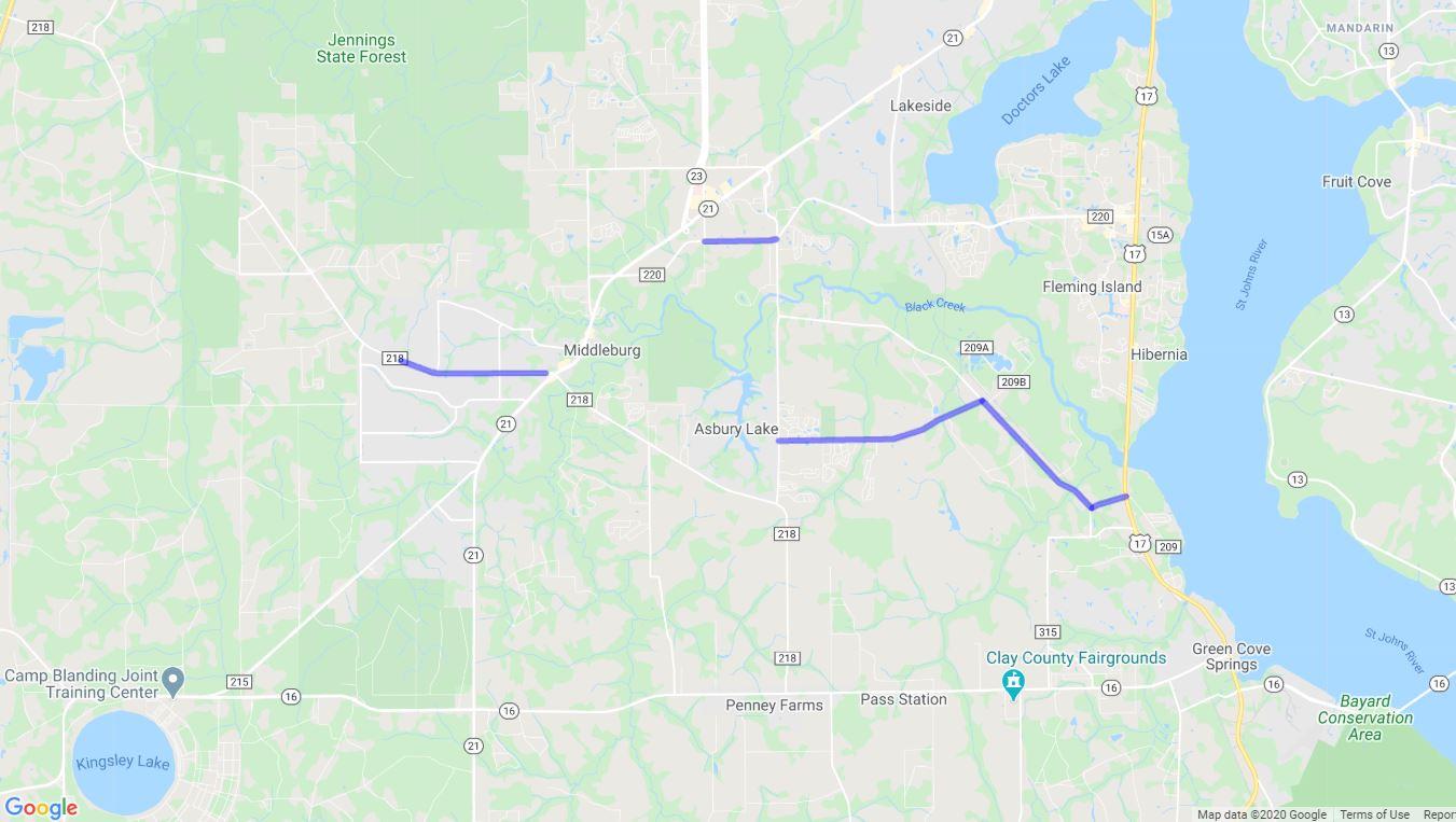First Coast Expressway Map - Drone Fest