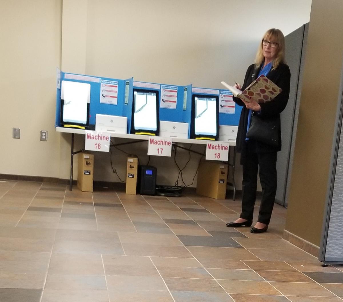 Georgia Voting Machine Critics Investigated For Alleged Polling Place ...