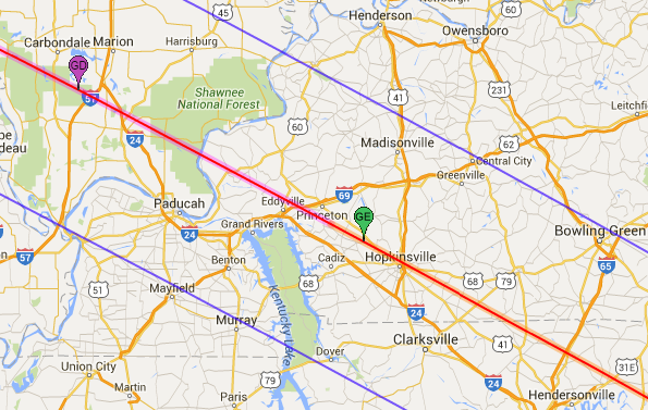 Interactive Solar Eclipse Map Zip Code Map - Map