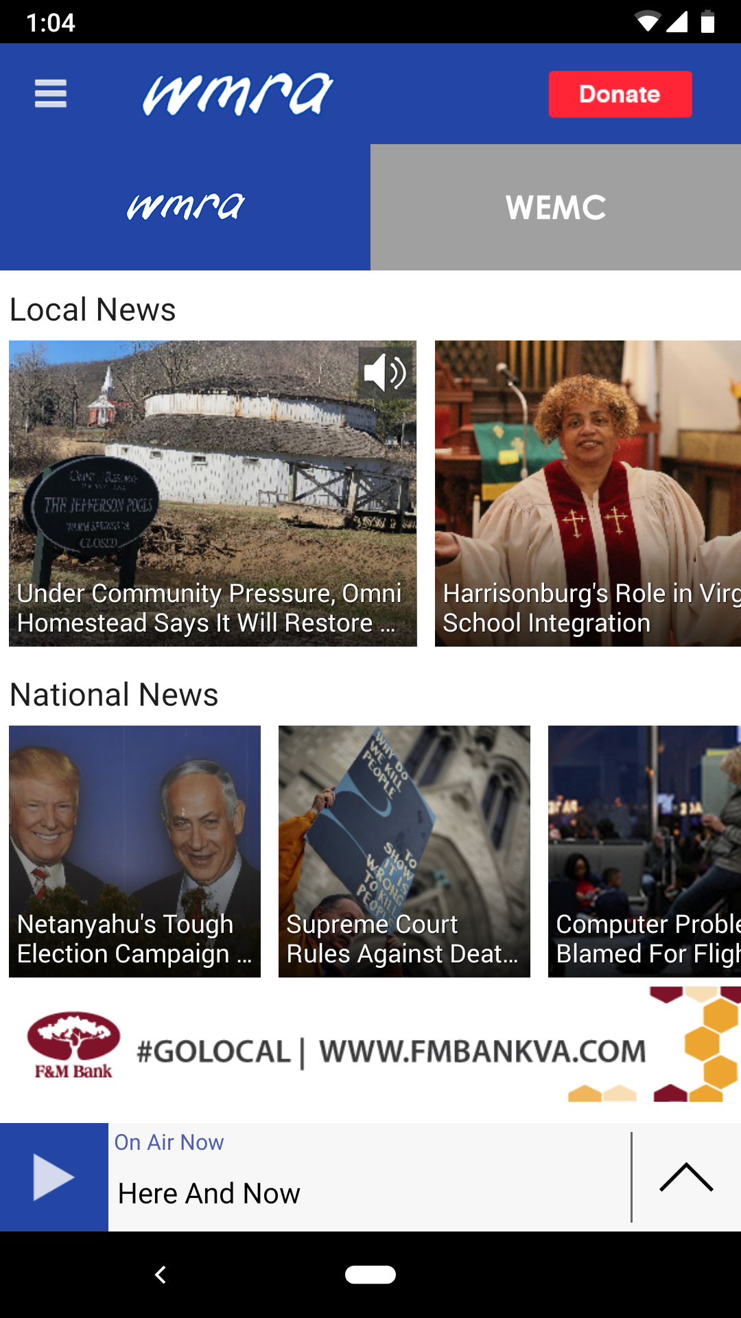 WMRA App | WMRA and WEMC