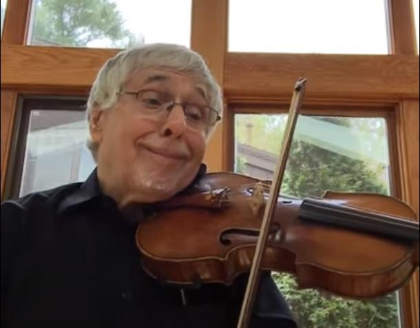 Violinist Barry Ross Keeps Practicing And Supporting Causes During ... Violinist Barry Ross Keeps Practicing And Supporting Causes During ...