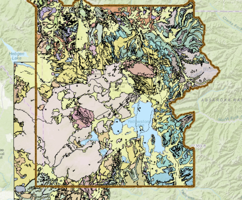 Interactive Map Of Yellowstone Unearths Geological Mysteries For All ...