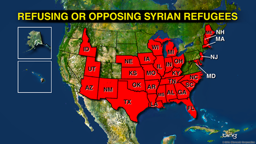Syracuse Refugee Resettlement Map
