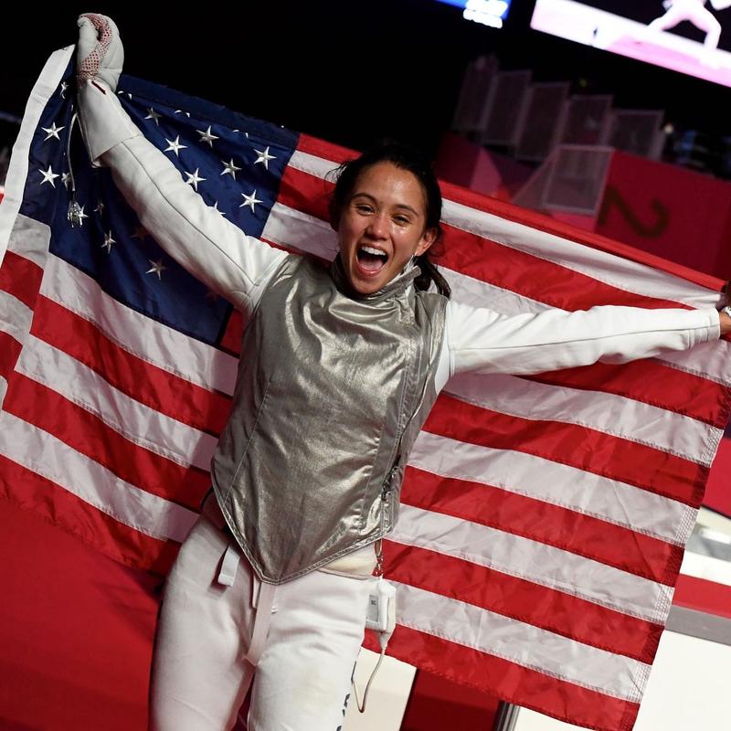 Champion, Lexington Native Lee Kiefer Wins Olympic Gold In Women's Foil ... Champion, Lexington Native Lee Kiefer Wins Olympic Gold In Women's Foil ...